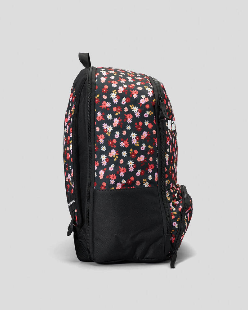 Shop Billabong Ditsy Dream Backpack In Black Pebble - Fast Shipping ...