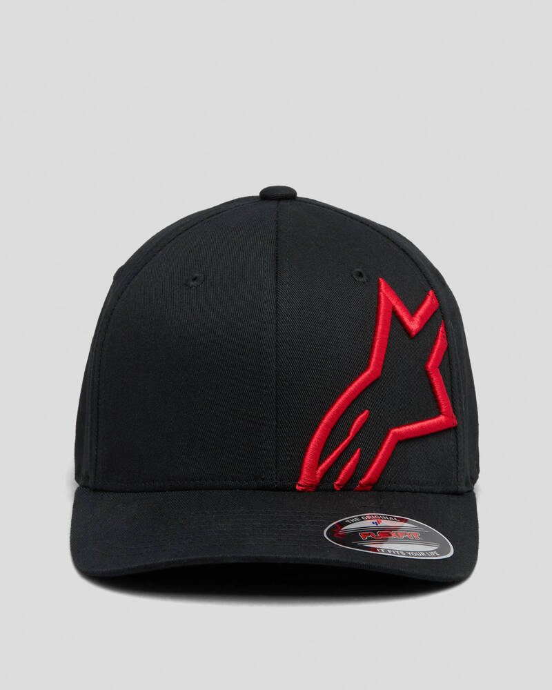 Shop Alpinestars Corp Shift 2 Curved Brim Cap In Black/red - Fast ...