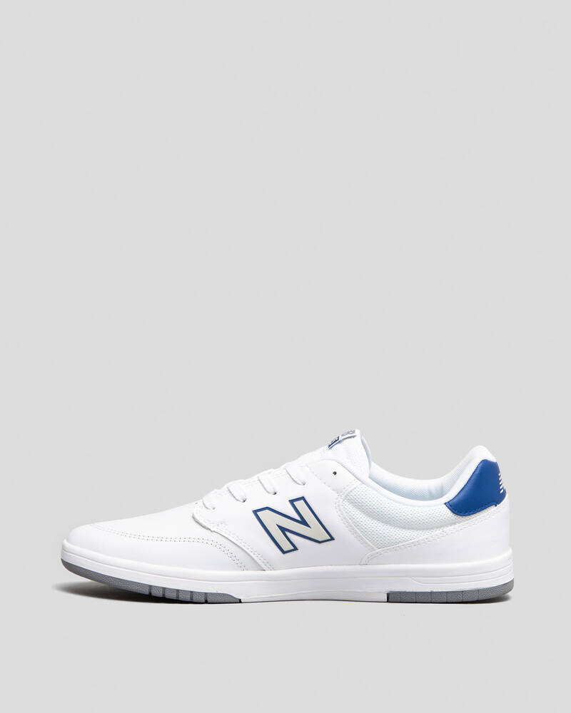Shop New Balance Nb 425 Shoes In White/royal - Fast Shipping & Easy ...