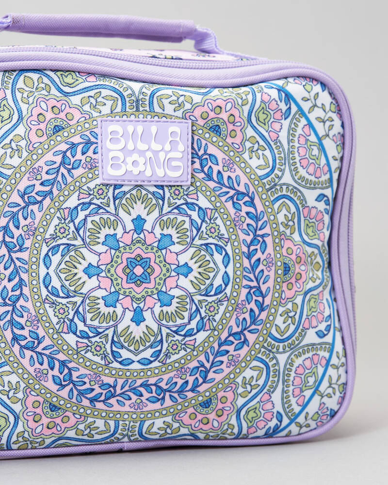 Shop Billabong Summerside Lunch Box In Lilac Breeze - Fast Shipping ...