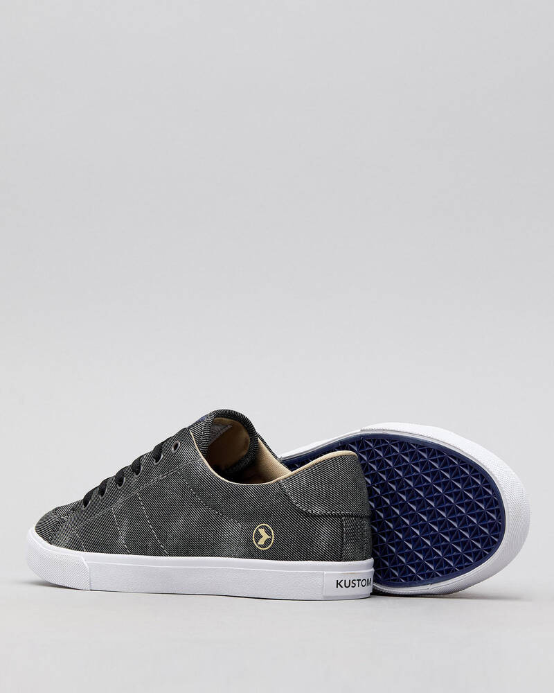 Shop Kustom Kramer Shoes In Denim Reverse - Fast Shipping & Easy ...