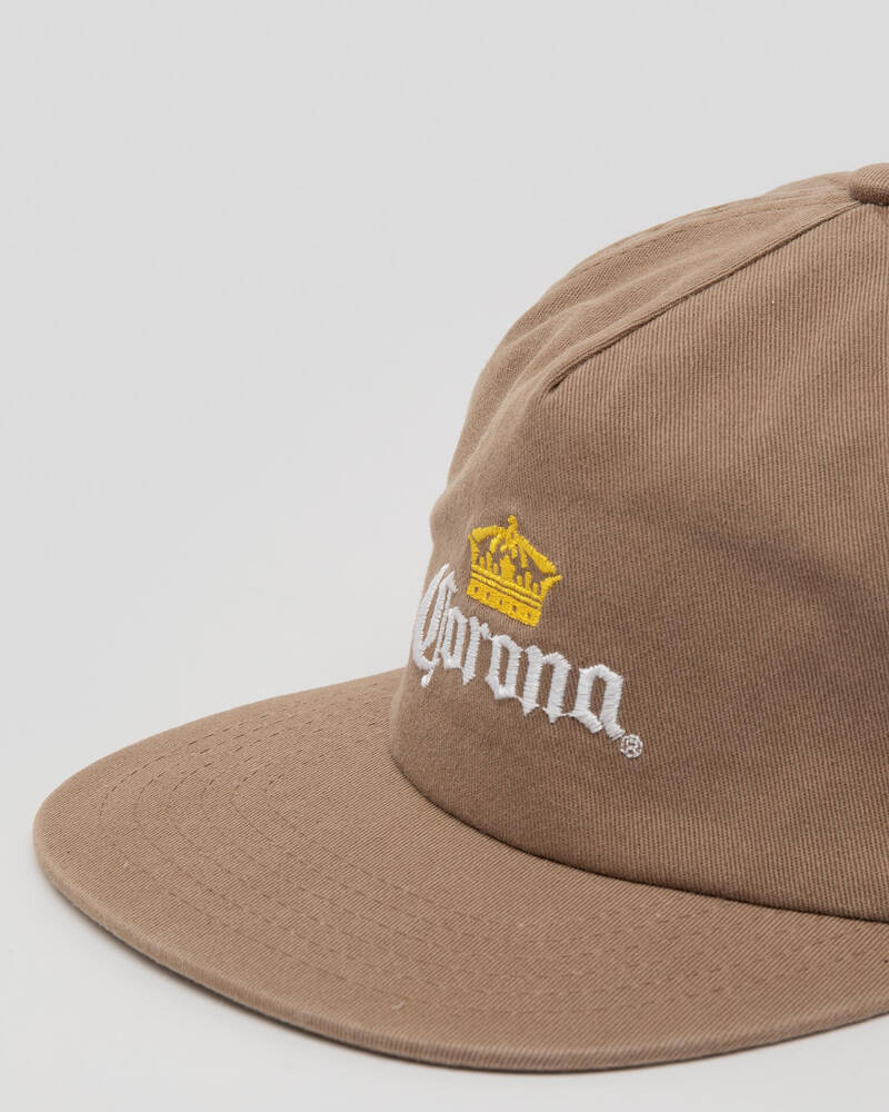 Shop Corona Woven 5 Panel Cap In Sand - Fast Shipping & Easy Returns ...
