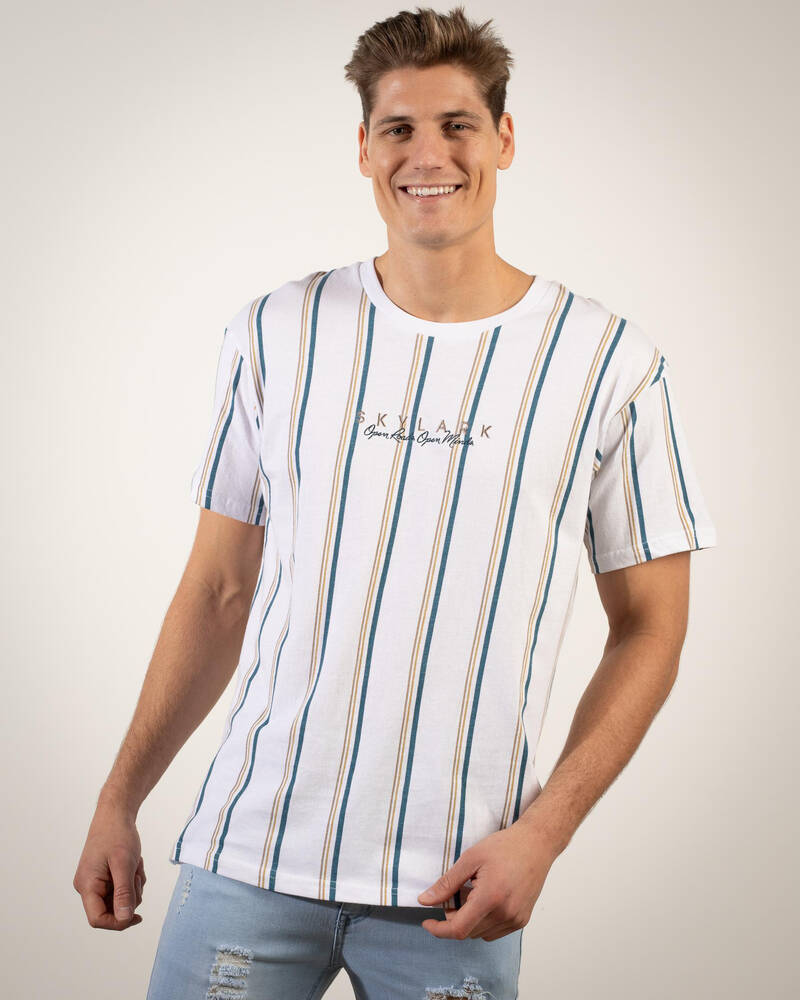 Shop Skylark Reverse T-Shirt In White - Fast Shipping & Easy Returns ...