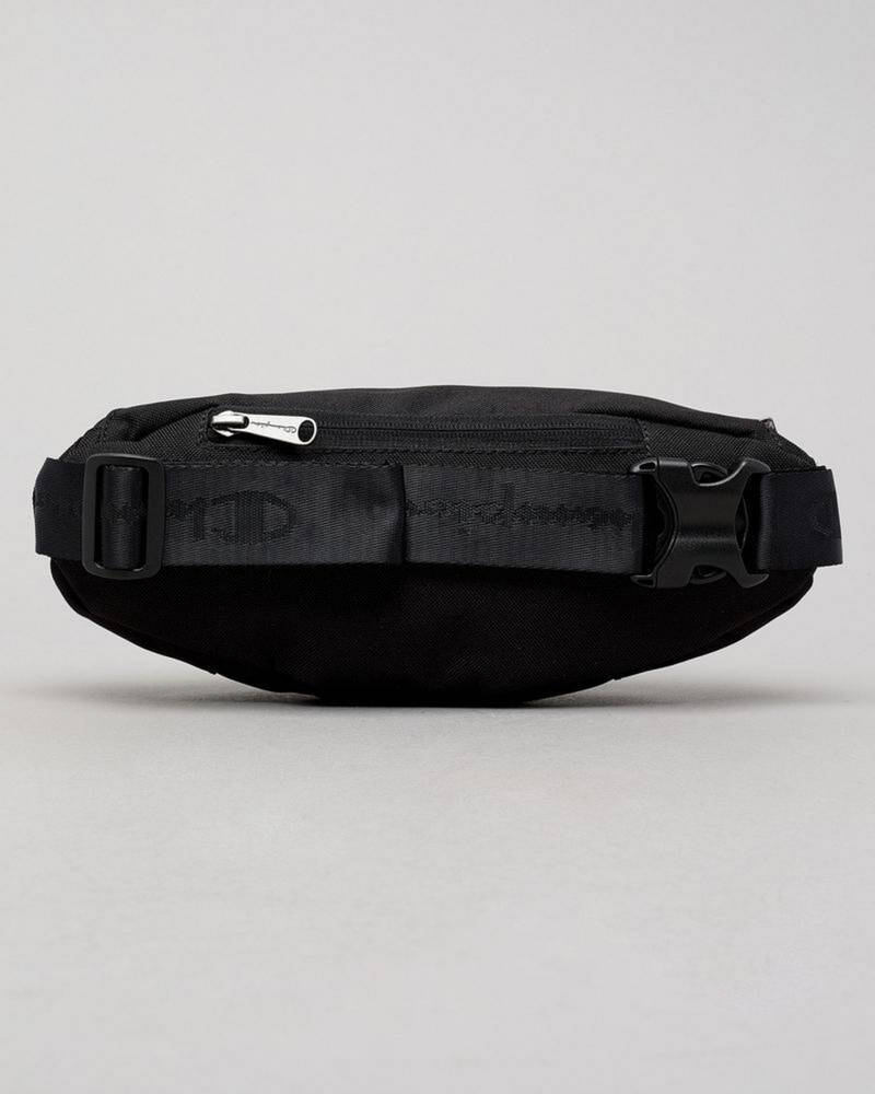 Shop Champion Logo Bum Bag In Black - Fast Shipping & Easy Returns ...