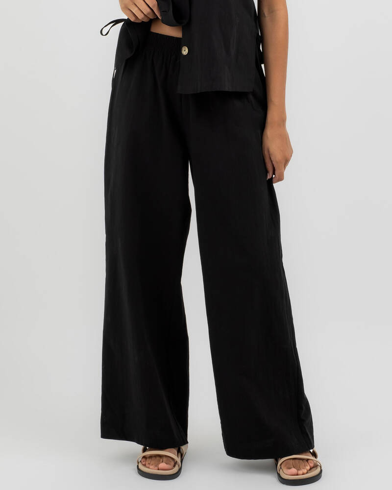 Shop Sweet Acacia Venice Pants In Black - Fast Shipping & Easy Returns ...