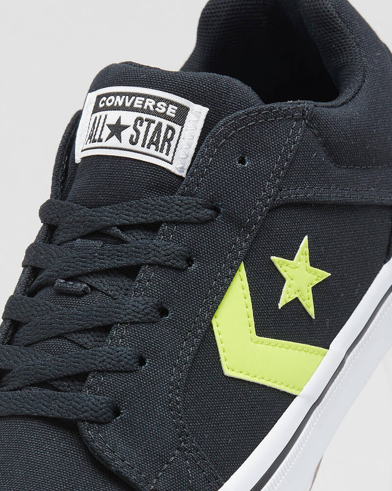 Shop Converse El Distrito 2.0 Shoes In Black/lime Twist/white - Fast ...