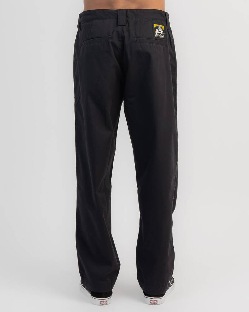 Shop Element Burleys 2.0 Pants In Flint Black - Fast Shipping & Easy ...