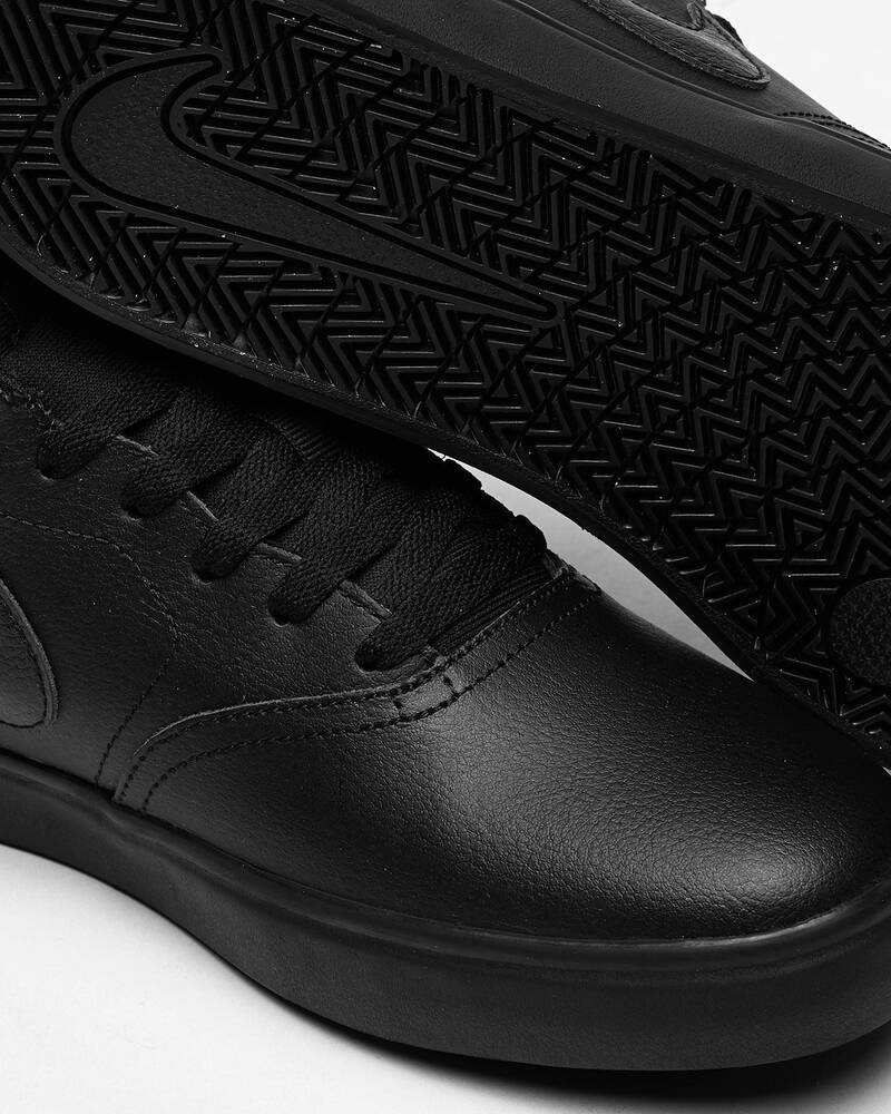 Shop Nike Check Premium Shoes In Black/black-gunsmoke - Fast Shipping ...