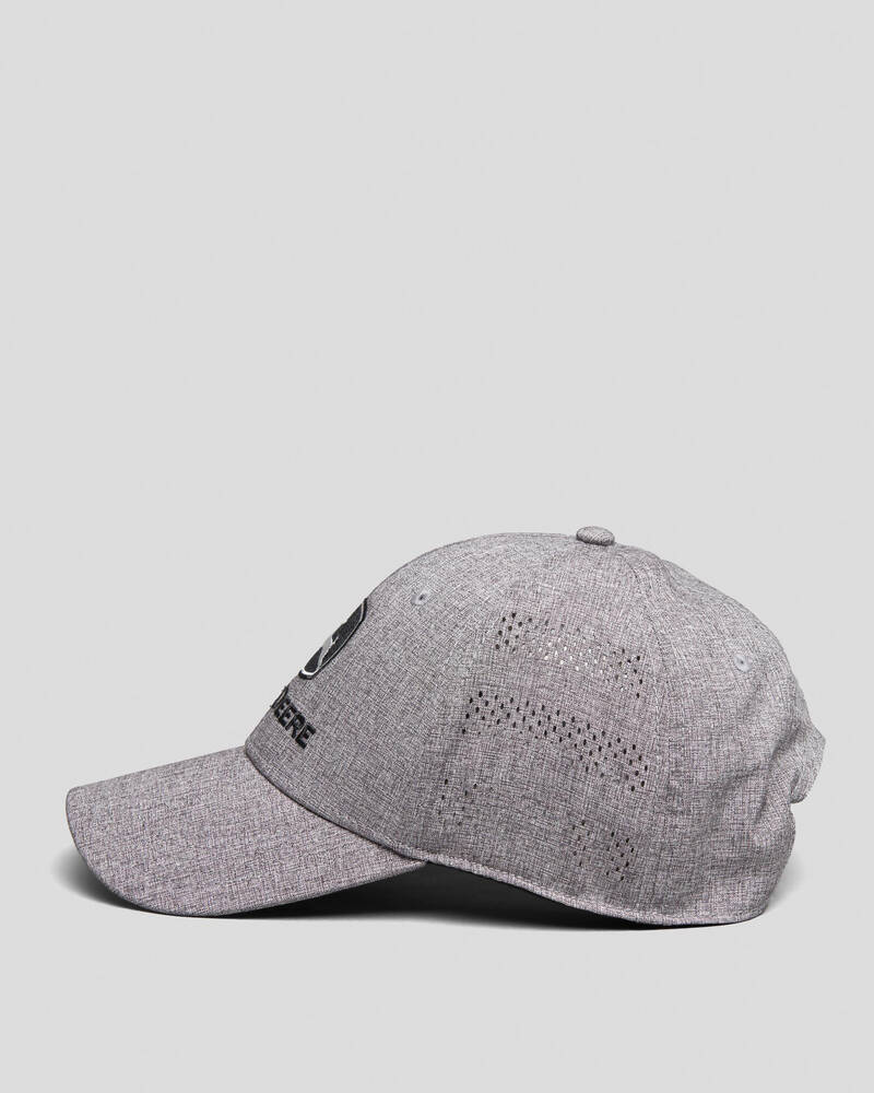 Shop John Deere Stretch Band Cap In Charcoal - Fast Shipping & Easy ...