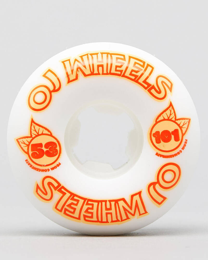 Shop OJ WHEELS Concentrate Hardline 53mm Skateboard Wheels In Assorted ...