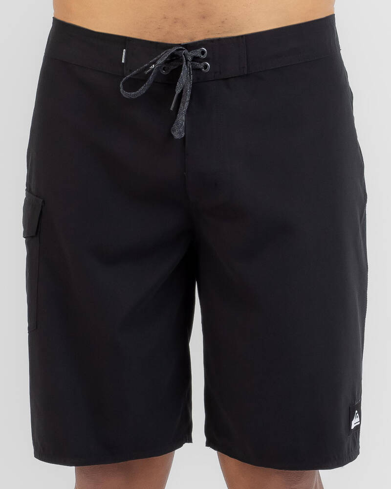 Shop Quiksilver Everyday Solid 20 Board Shorts In Black - Fast Shipping & Easy Returns - City ...