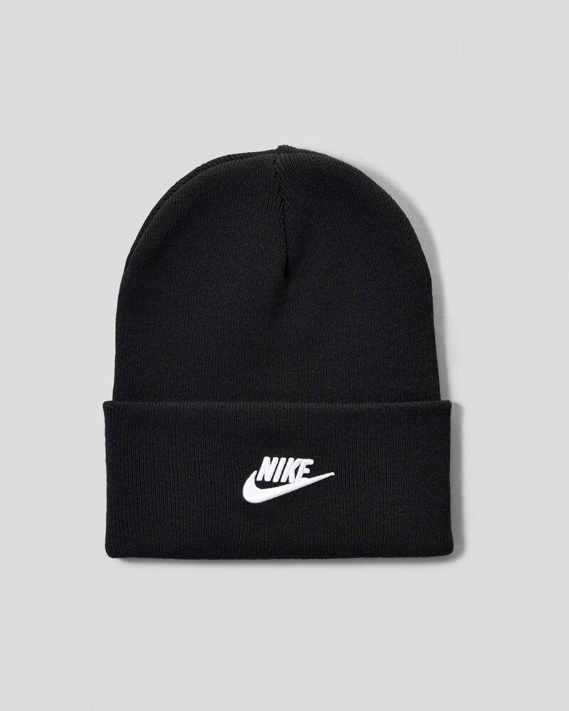 Nike Futura Peak Beanie In Black/white - FREE* Shipping & Easy Returns ...