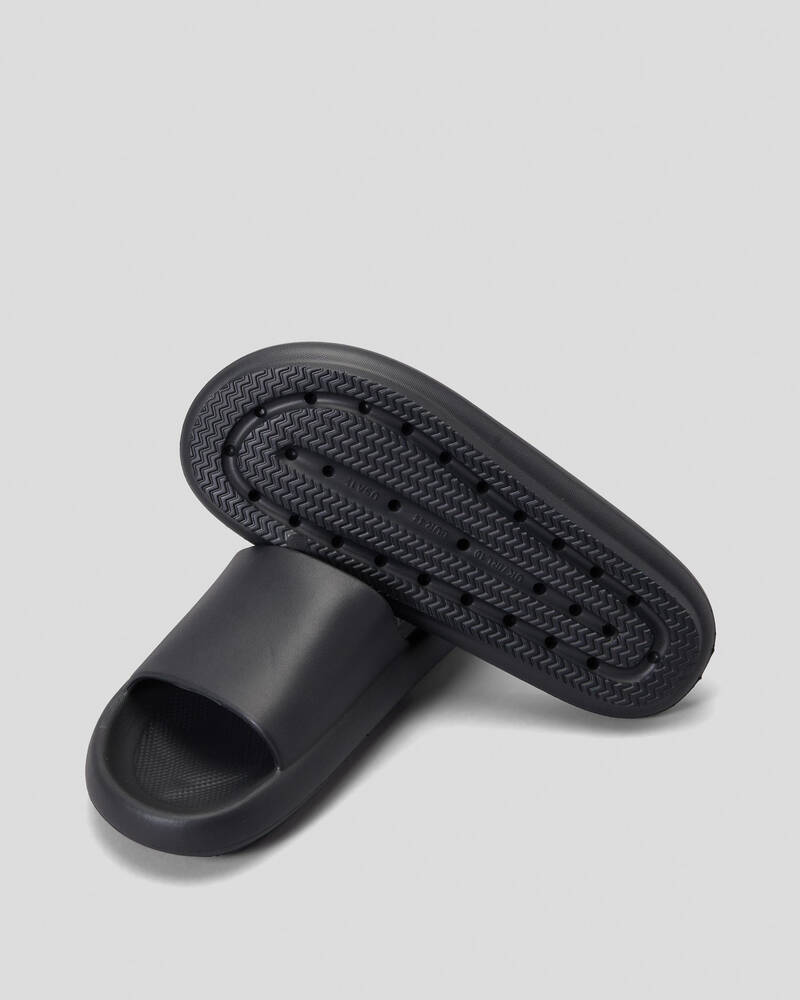 Shop Lucid Rebound Slides In Black - Fast Shipping & Easy Returns ...