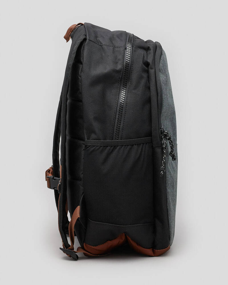 Shop Billabong Norfolk Backpack In Black/tan - Fast Shipping & Easy ...