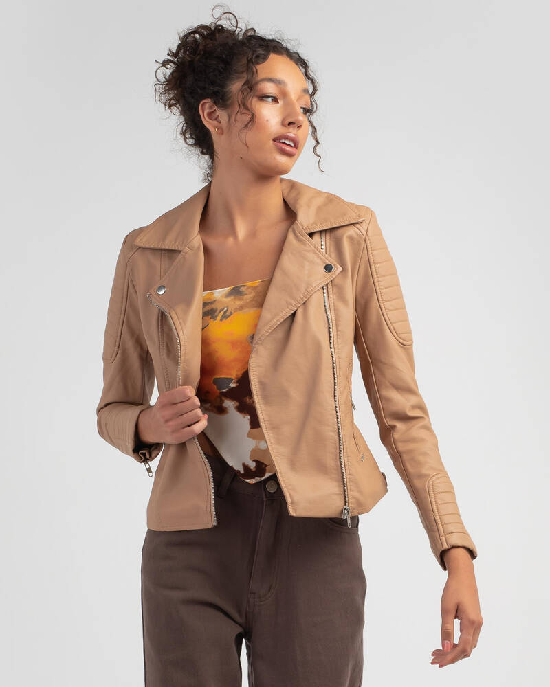 Shop Ava And Ever Rufus Jacket In Earth - Fast Shipping & Easy Returns ...