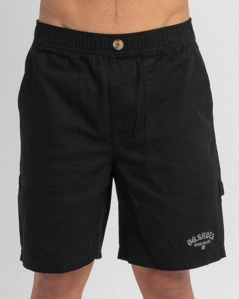 Shop DC Shoes Mechanic Shorts In Black - Fast Shipping & Easy Returns ...