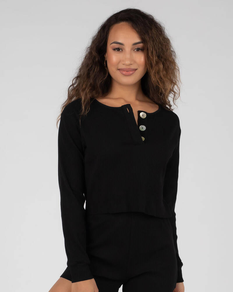 Shop Reverse Emma Top In Black - Fast Shipping & Easy Returns - City ...