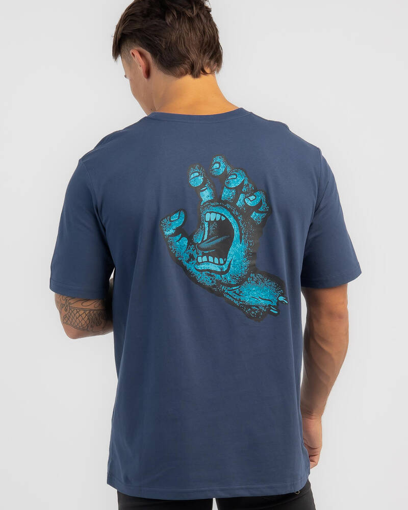 Santa Cruz Street Creep Hand T-Shirt In Navy | City Beach Australia