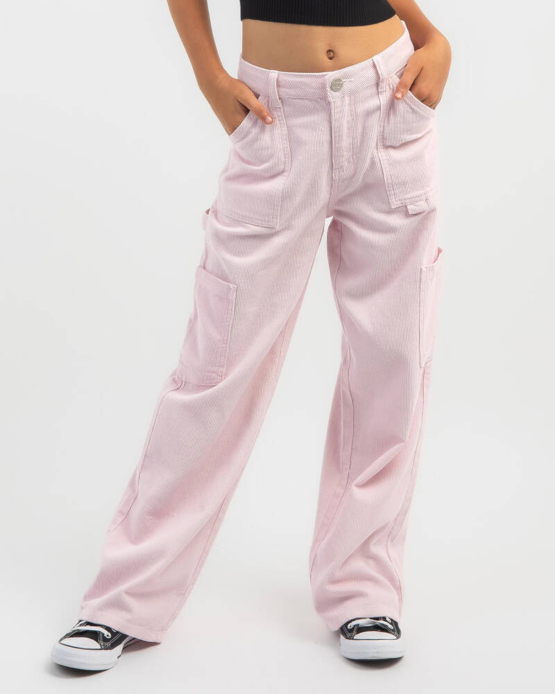 DESU Girls' Jezzy Pants In Baby Pink - Fast Shipping & Easy Returns ...