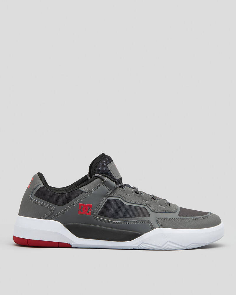 Shop DC Shoes Metric Shoes In Grey/black/red - Fast Shipping & Easy ...