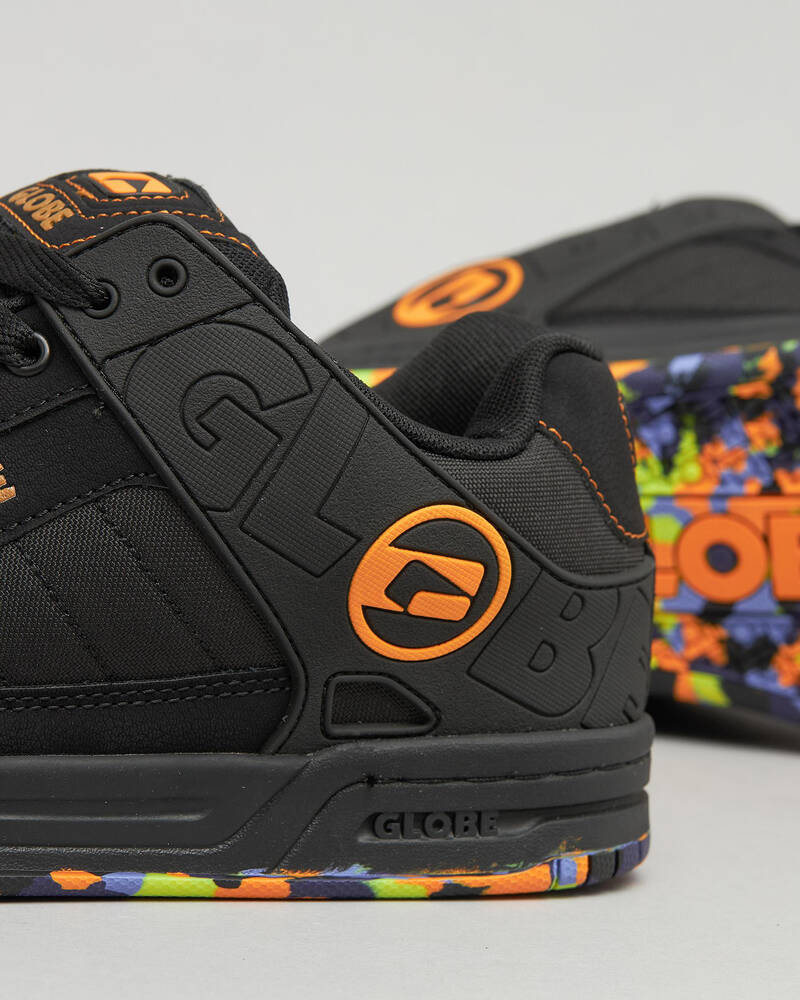 Shop Globe Tilt Shoes In Black/clay/mosaic - Fast Shipping & Easy ...