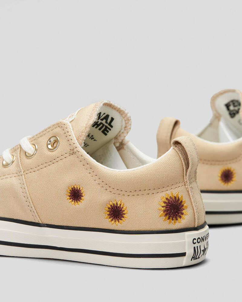 Shop Converse Womens Chuck Taylor All Star Madison Shoes In Egret/light ...