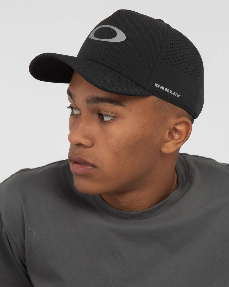 Shop Oakley Crossover Halo Cap In Black - Fast Shipping & Easy Returns ...