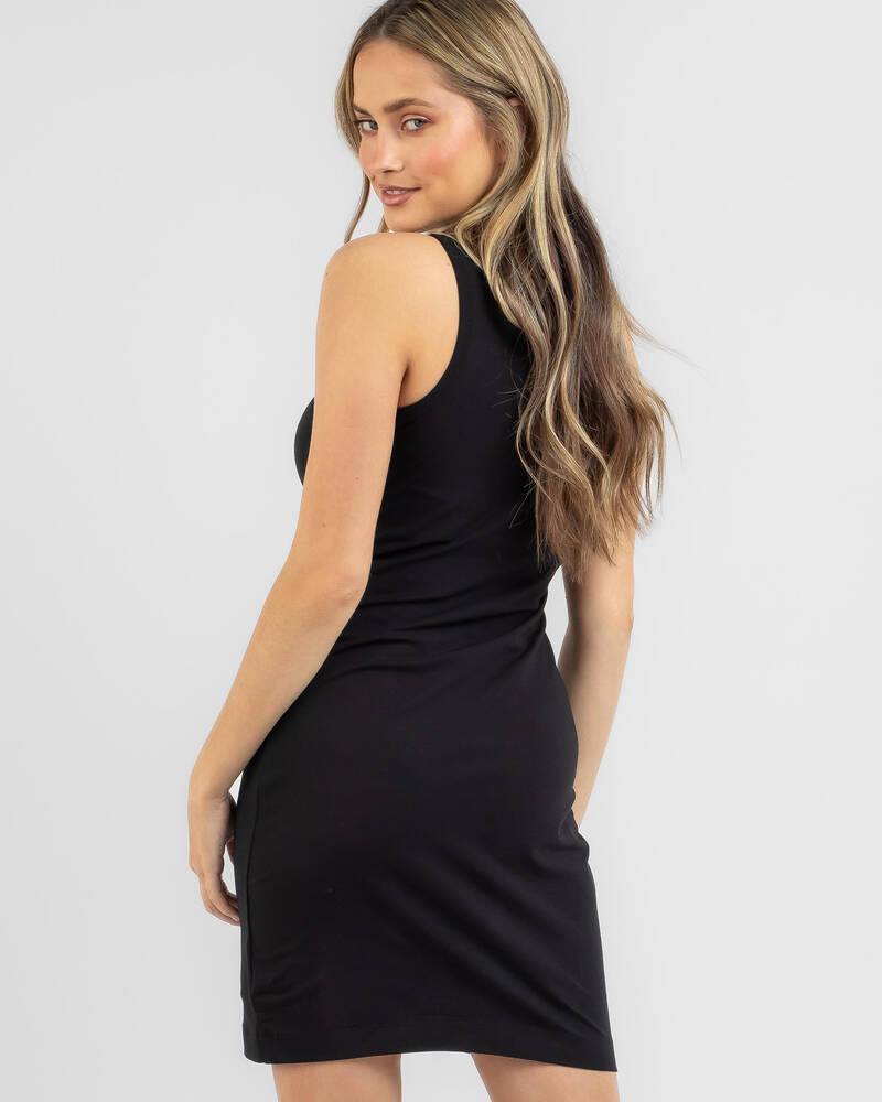 Shop Calvin Klein Gradient Racer Back Dress In Ck Black - Fast Shipping ...