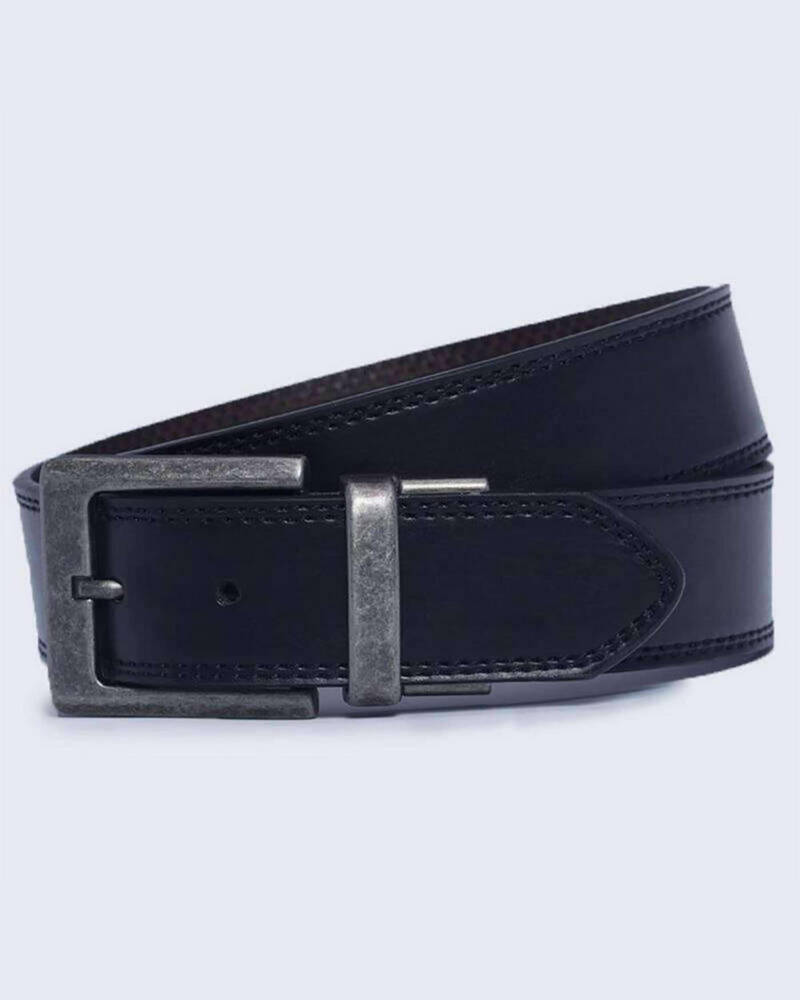 Shop Dickies Reversible Belt In Black/brown - Fast Shipping & Easy ...