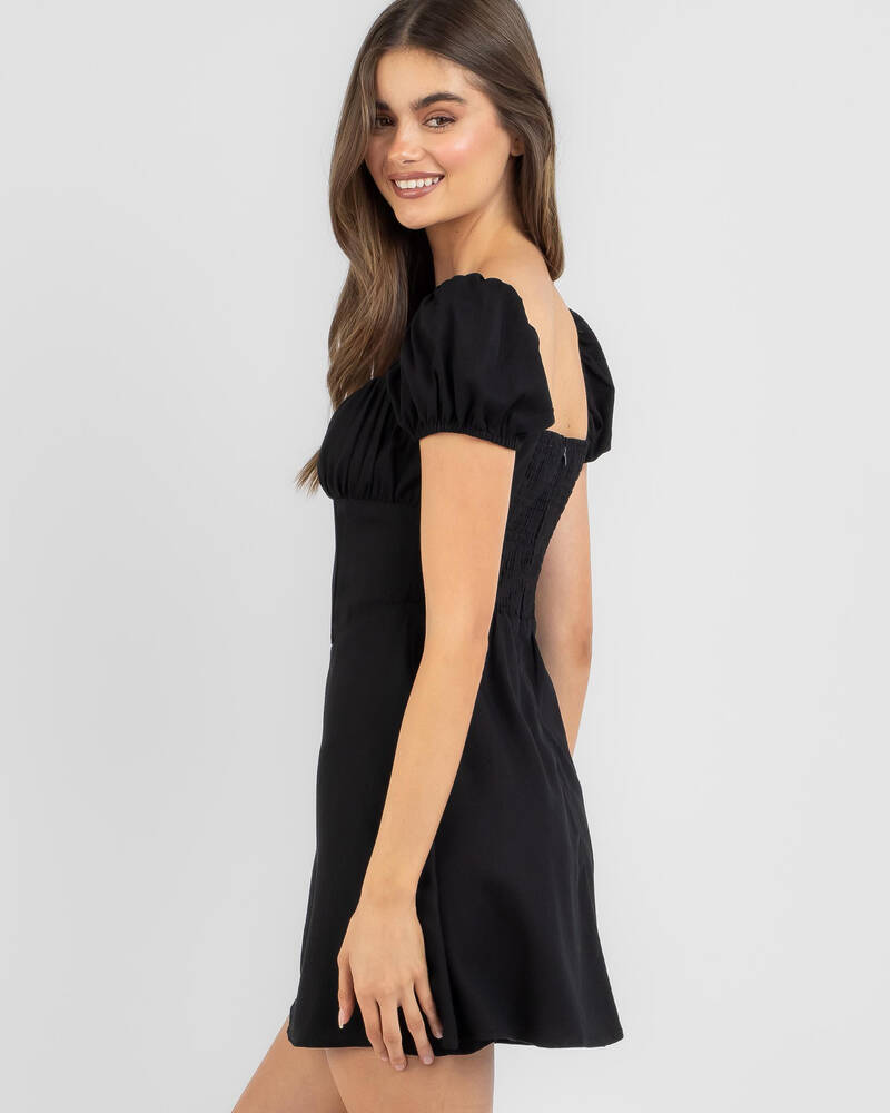 Shop Ava And Ever Reggie Dress In Black - Fast Shipping & Easy Returns ...