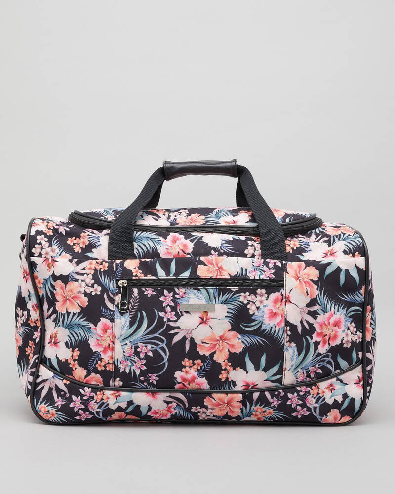 Mooloola Aloha Overnight Bag In Black - FREE* Shipping & Easy Returns ...