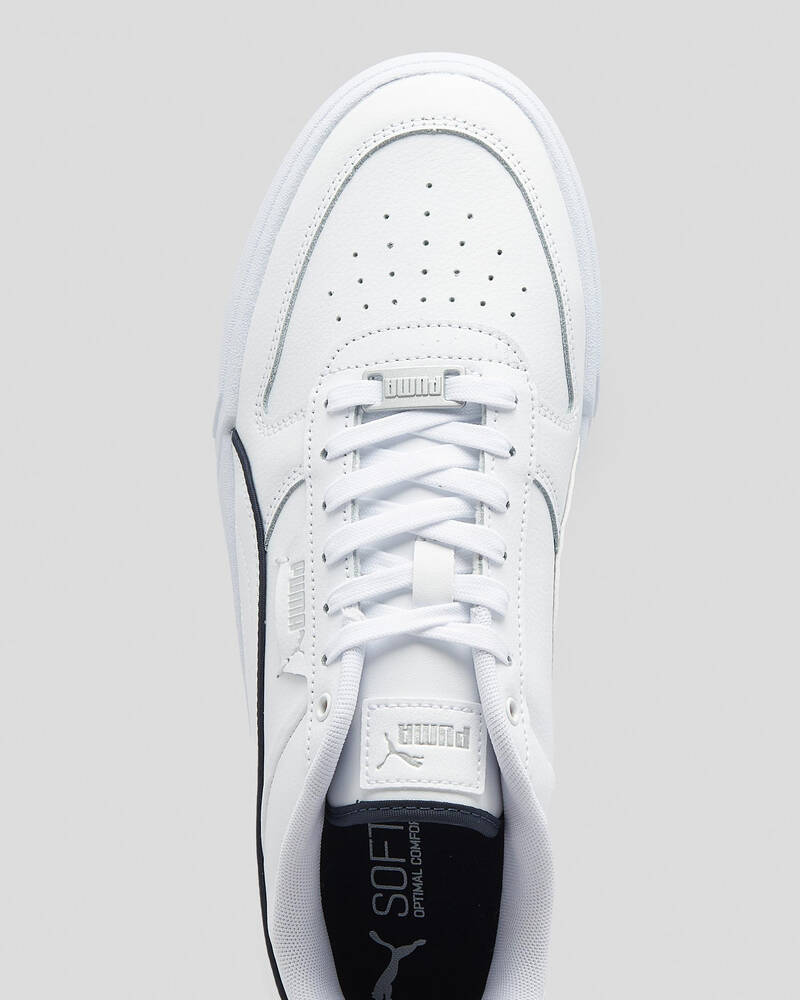 Shop Puma Caven Dime Shoes In Puma White-puma White-puma Sil - Fast ...