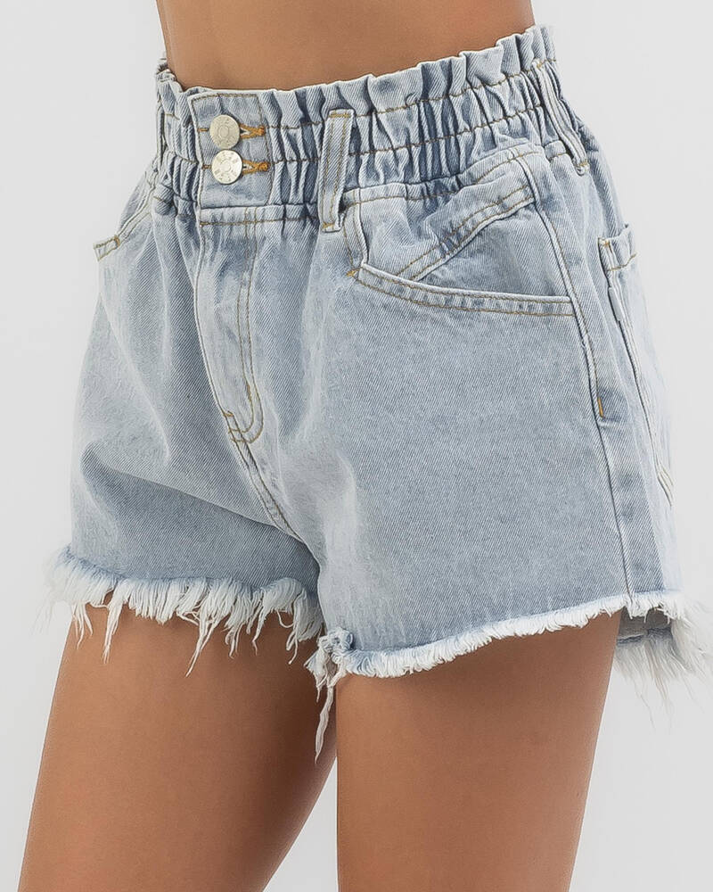 Shop DESU Girls' Capri Shorts In Light Mid - Fast Shipping & Easy ...