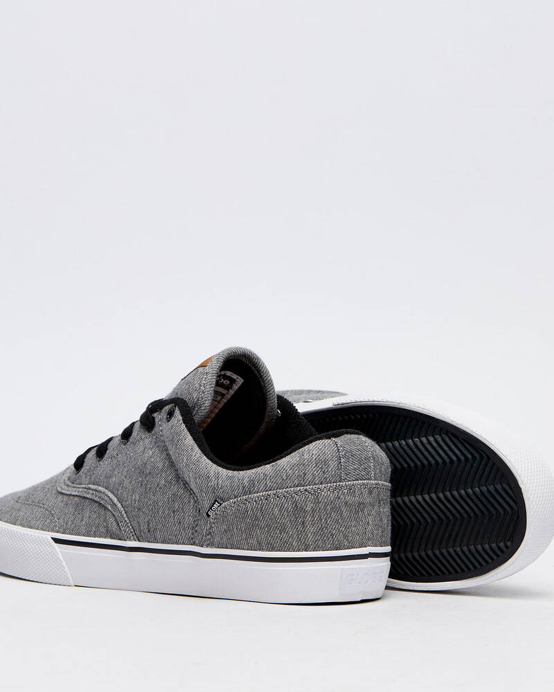 Shop Globe Globe Tribe Shoes In Grey Chambray/tan - Fast Shipping ...