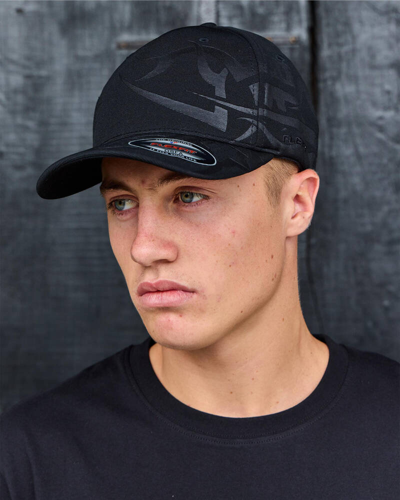 Dexter Kingpin Flexfit Cap In Black - Fast Shipping & Easy Returns ...