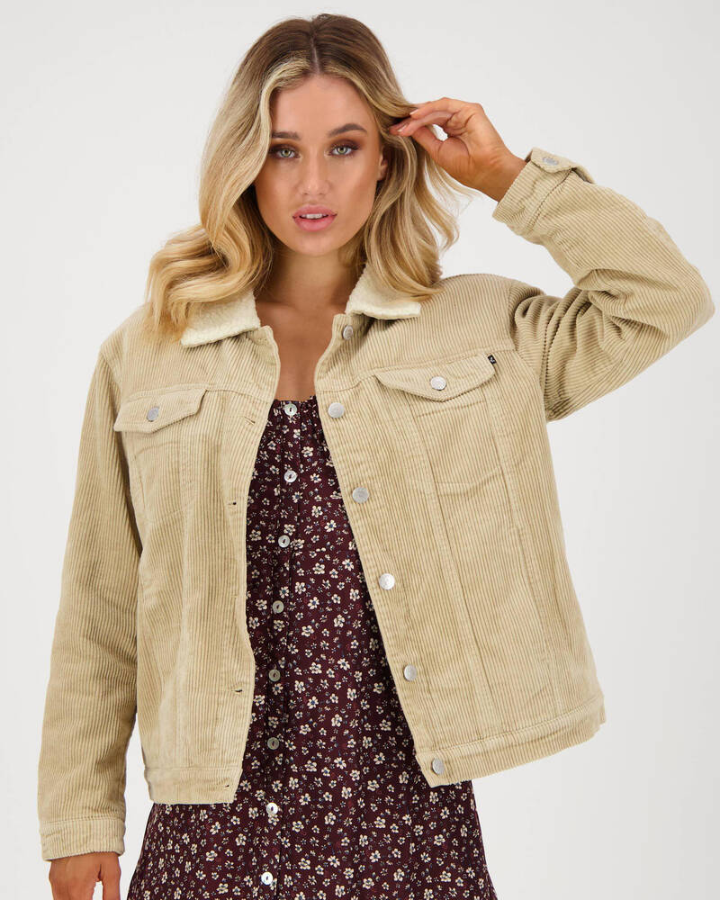 Rusty Mazey Jacket In Light Fennel - FREE* Shipping & Easy Returns ...
