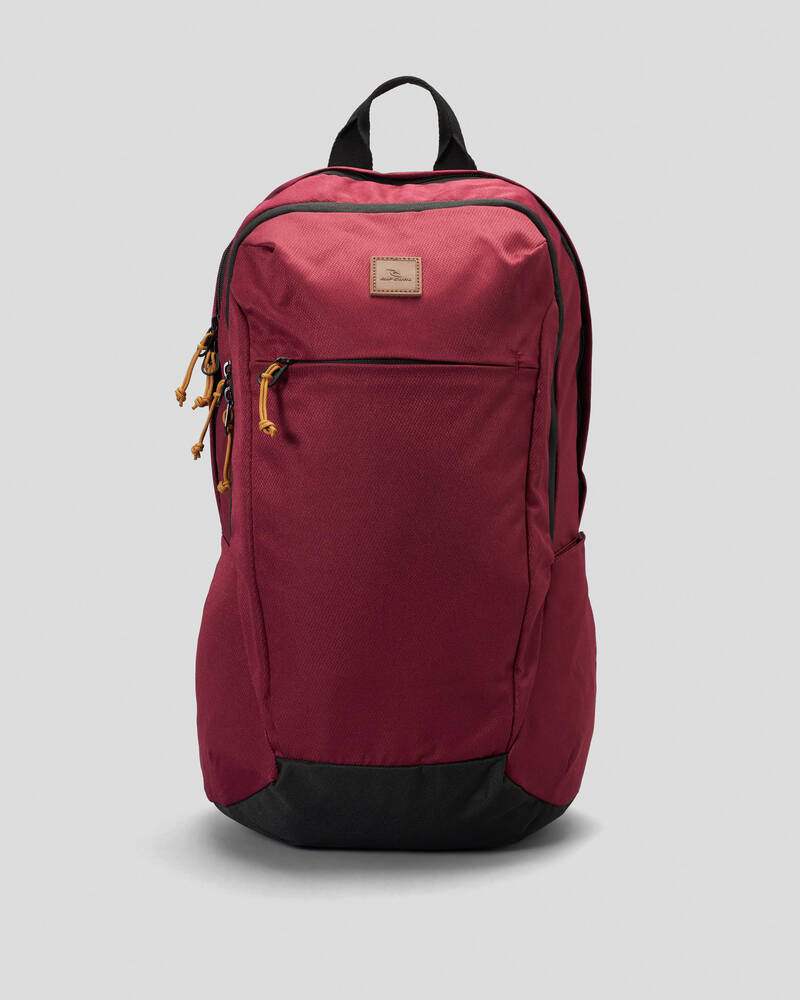 Shop Rip Curl Overtime 30L Overland Backpack In Burgundy - Fast ...
