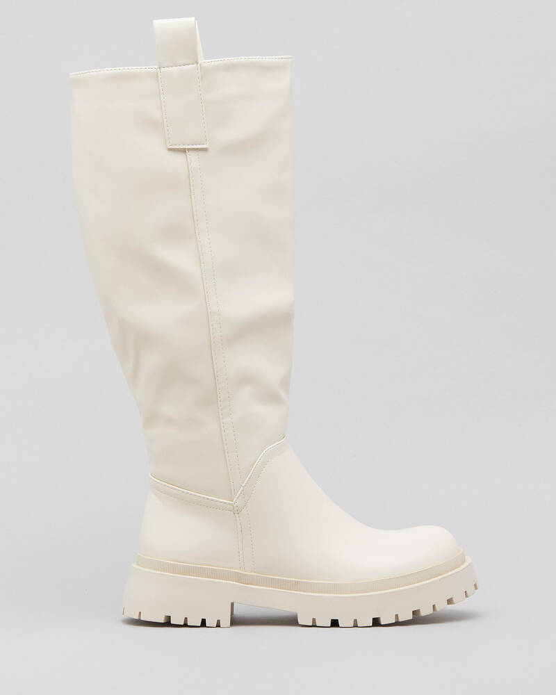 Shop Jonnie Madison Boots In Alabaster - Fast Shipping & Easy Returns ...