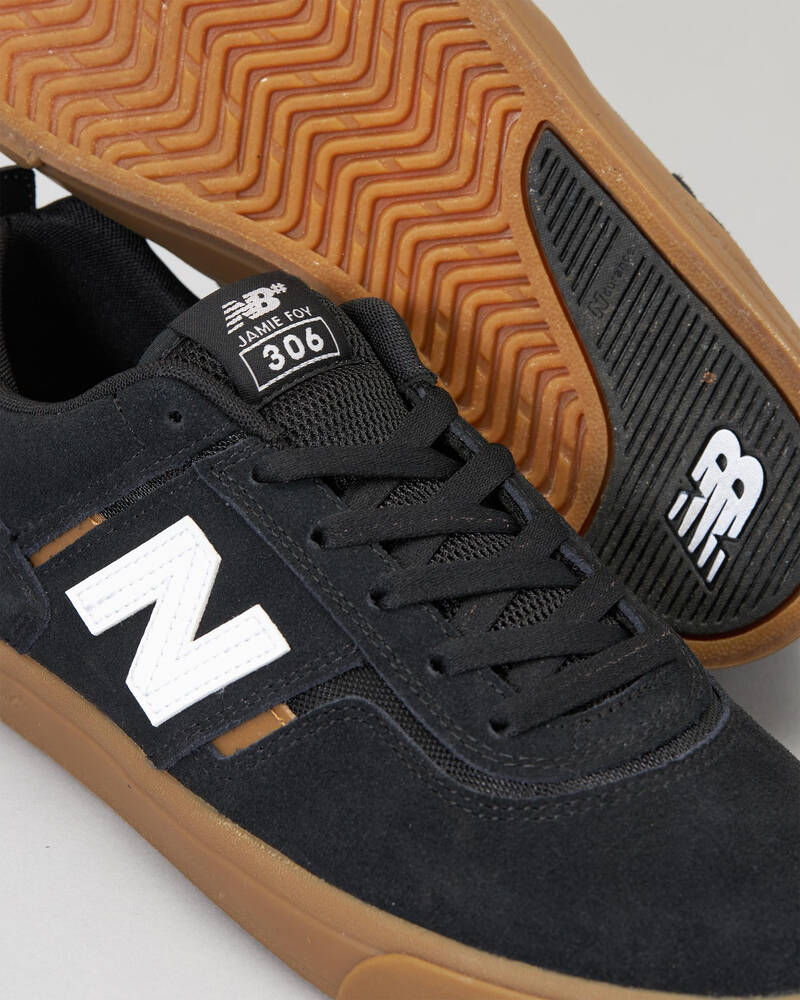 New Balance Nb 306 Shoes In Black/gum - Fast Shipping & Easy Returns ...