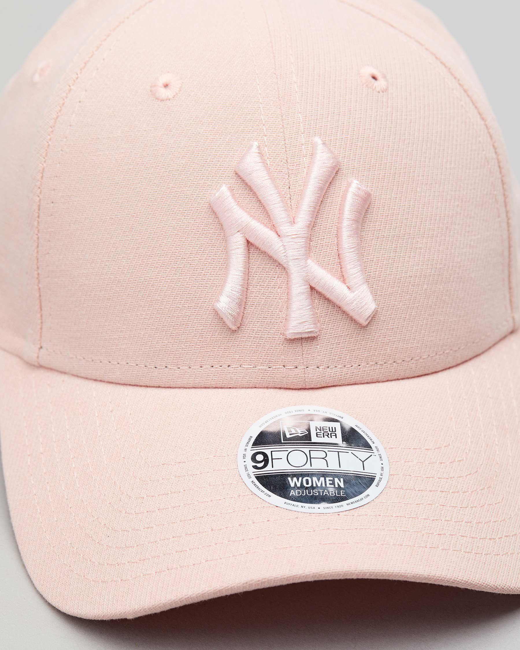 New Era NY Yankees Cap In Pink Tonal - FREE* Shipping & Easy Returns ...