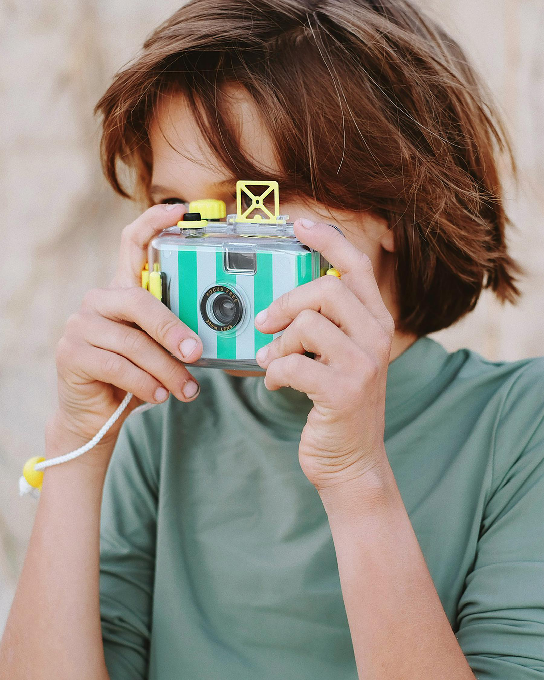 Shop Sunnylife Sea Seeker Jungle Underwater Camera In Green - Fast ...