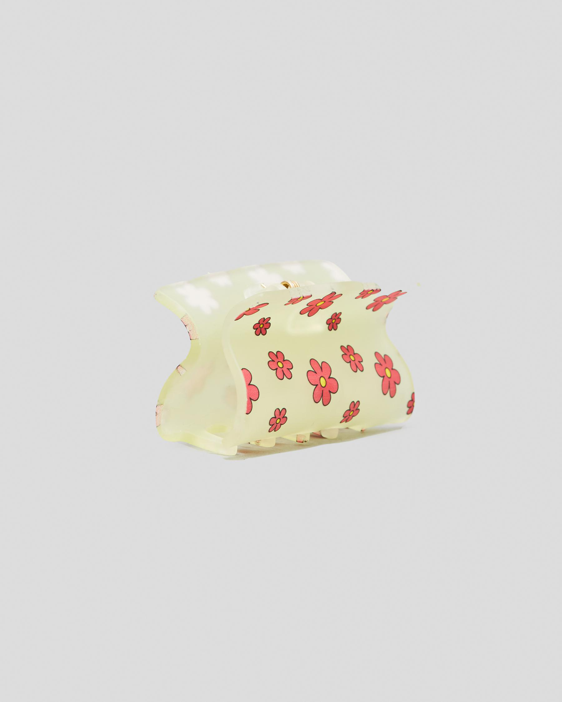 Shop Karyn In LA Stella Hair Claw Clip In Yellow - Fast Shipping & Easy ...
