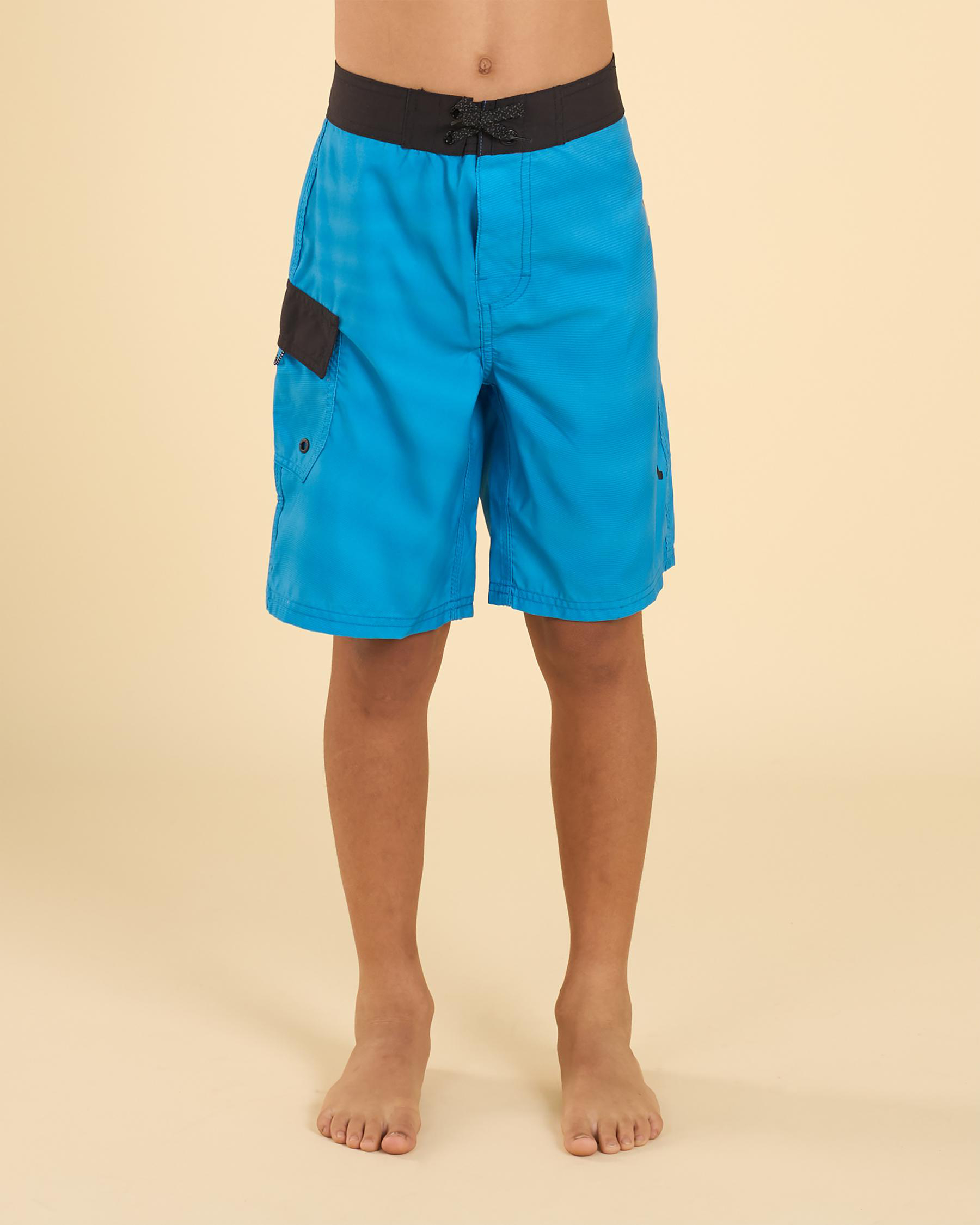 Shop Rip Curl Boys' Shock Wave Board Shorts In Northern Blue - Fast ...