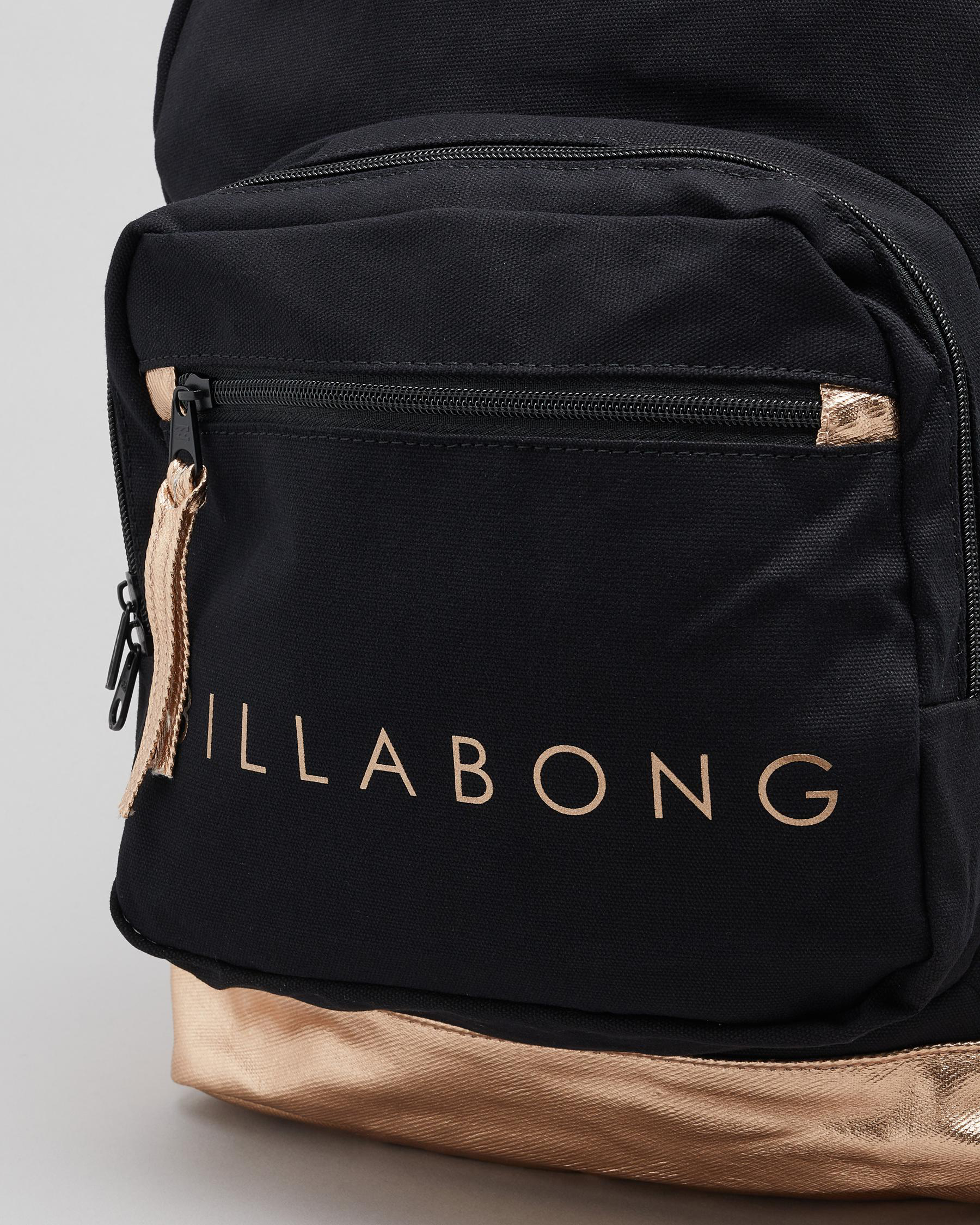 Shop Billabong Shine Bright Backpack In Black - Fast Shipping & Easy ...
