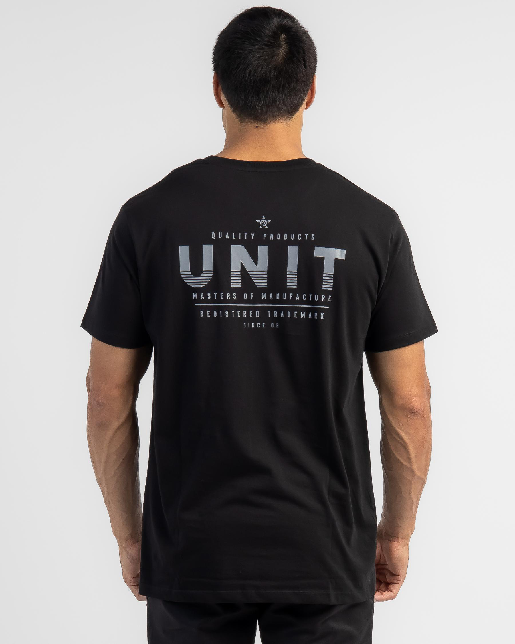 Shop Unit Bermuda T-Shirt In Black - Fast Shipping & Easy Returns ...