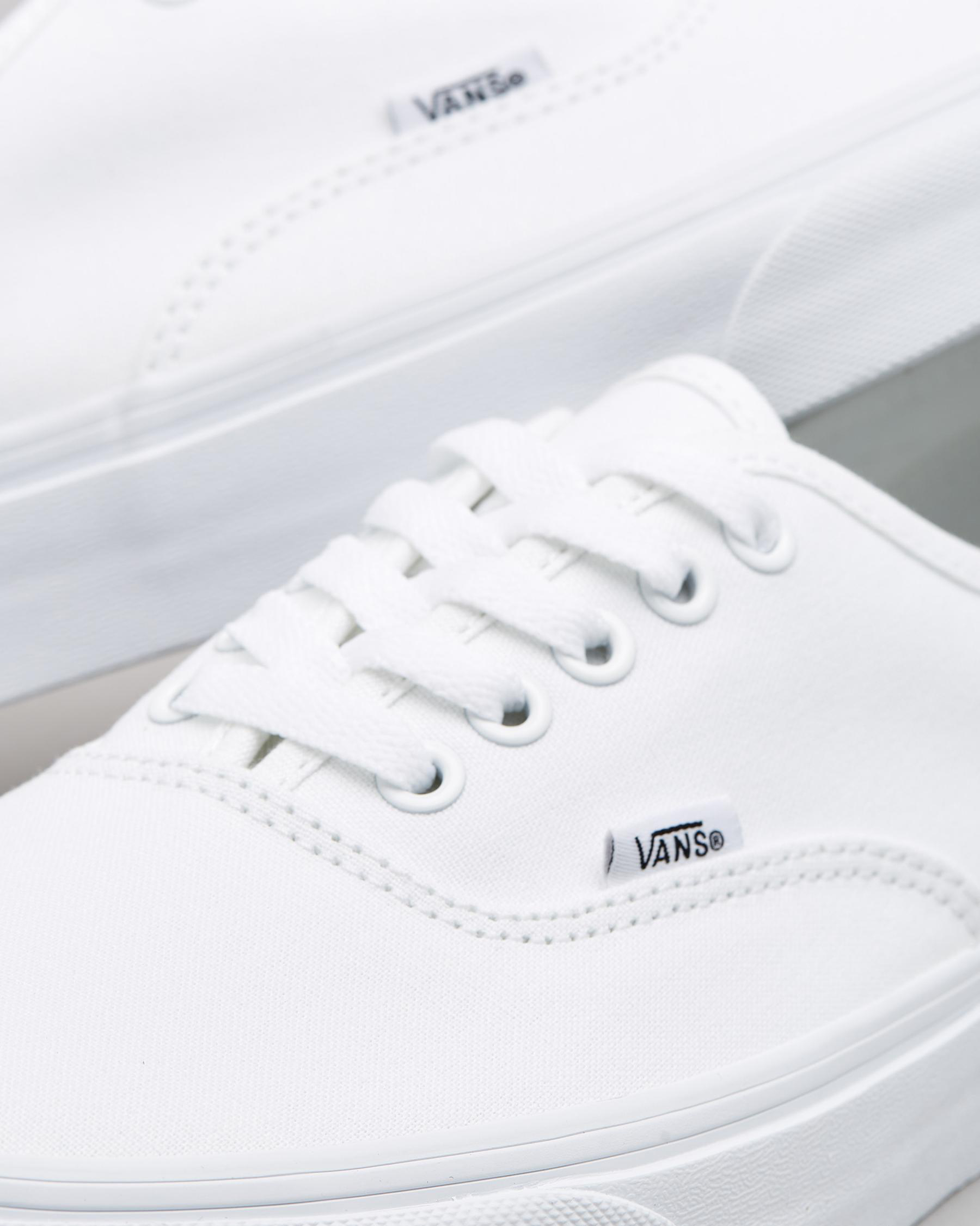 Vans Authentic Shoes In True White - Fast Shipping & Easy Returns ...