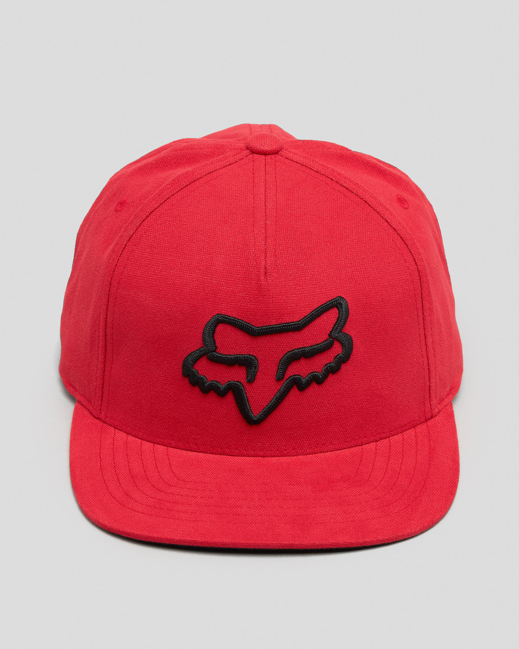 Shop Fox Instill 2.0 Snapback Cap In Red - Fast Shipping & Easy Returns ...