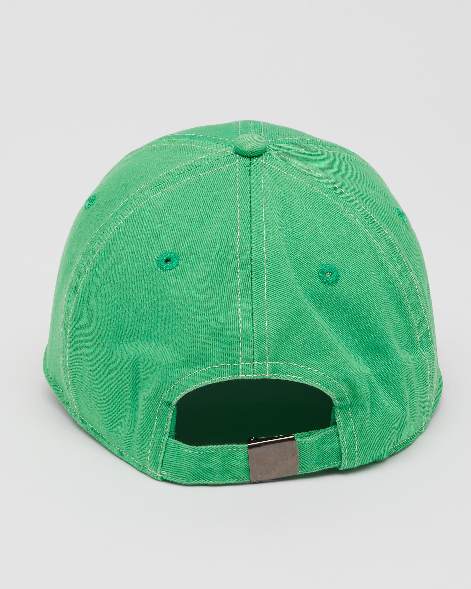 Shop Champion Contrast Stitch Cap In Green Crisp - Fast Shipping & Easy ...