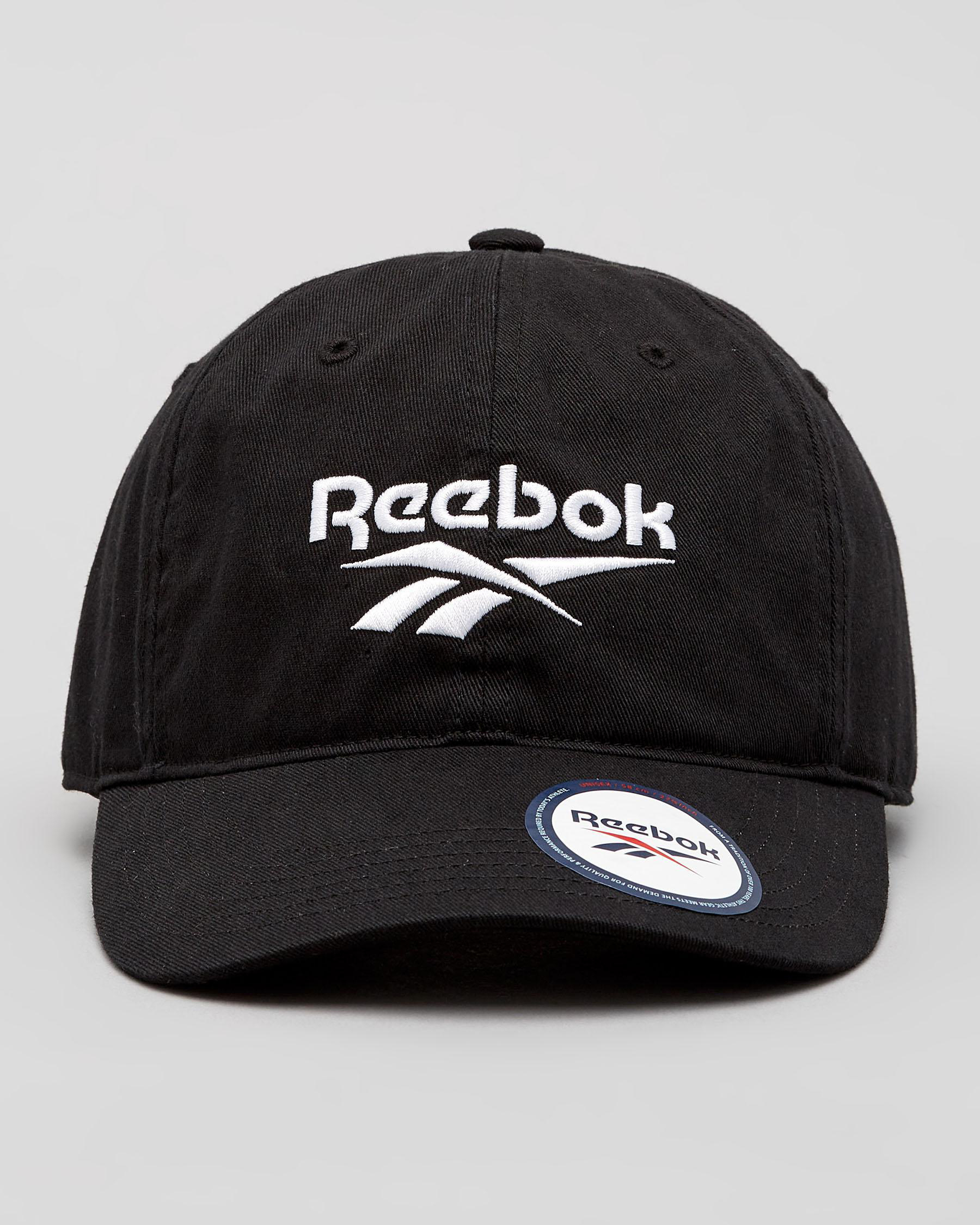 Shop Reebok CL FO Vector Cap In Black - Fast Shipping & Easy Returns ...