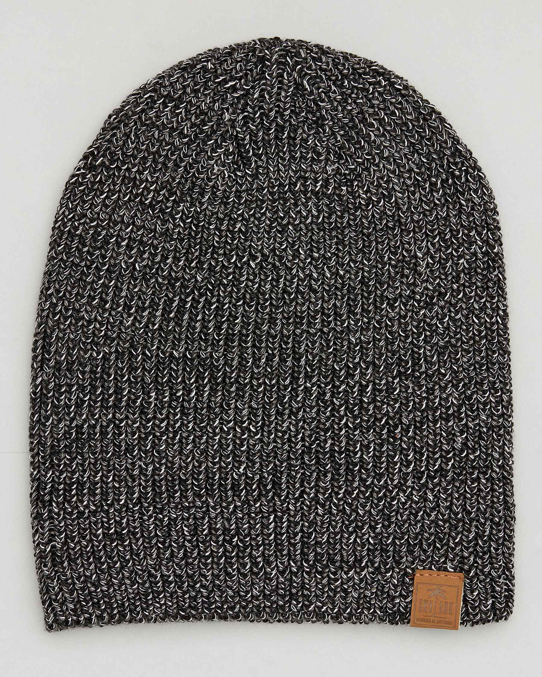 Shop Salty Life Toddlers' Seaside Slouch Beanie In Black Marle - Fast ...